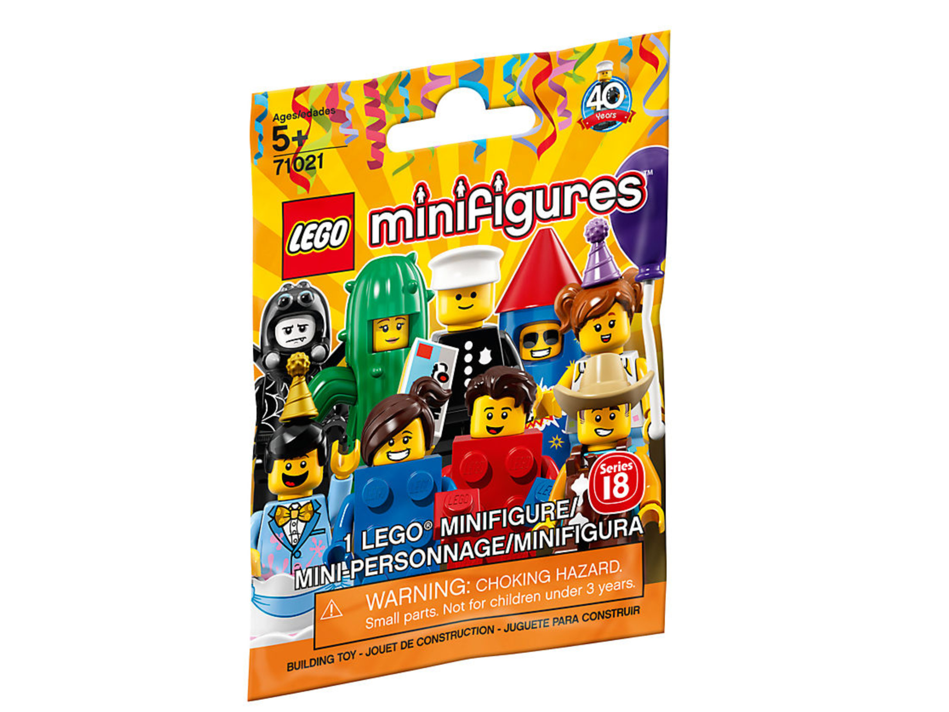 LEGO® Minifiguren Serie 18: Party (71021) ab 1. April 2018 verfügbar ...