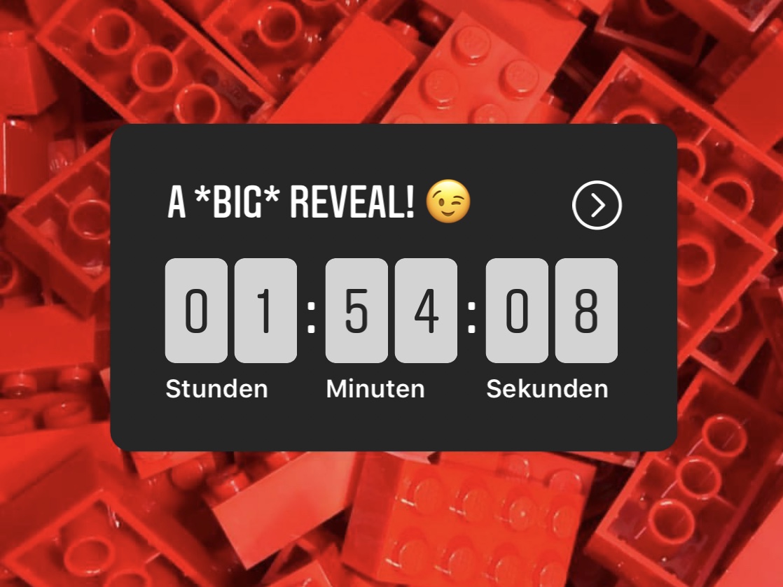 Mysteriöser Countdown - LEGO kündigt „A Big Reveal“ an - Brickzeit