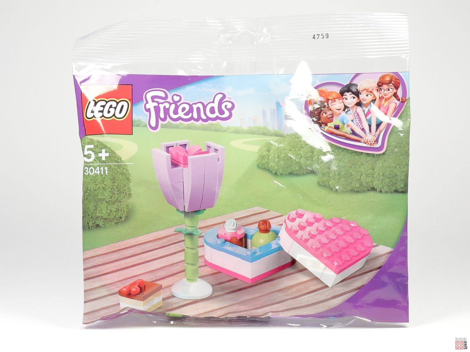 Review - LEGO® Friends 30411 Pralinenschachtel & Blume - Brickzeit