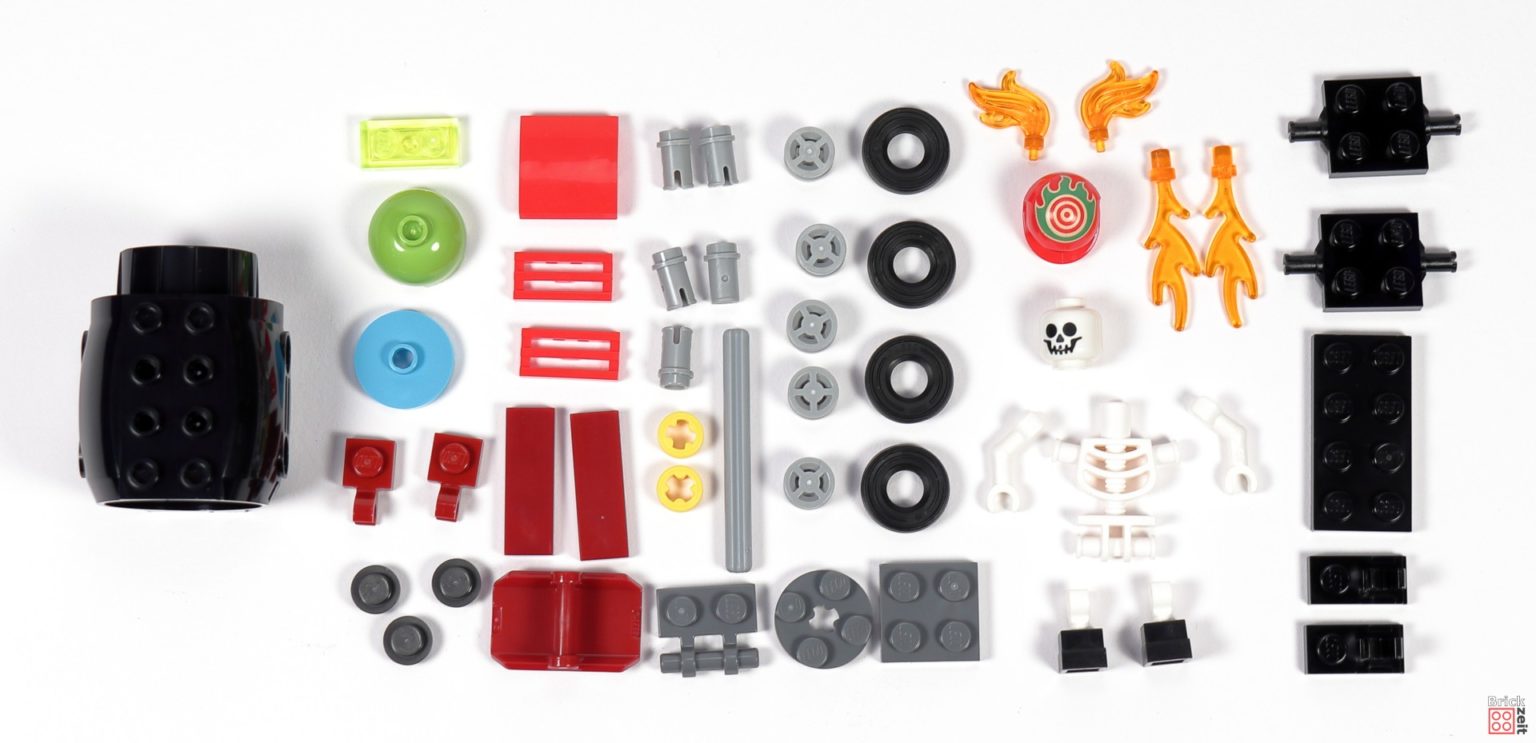 Review - LEGO Hidden Side 30464 El Fuegos Stunt-Kanone Polybag - Brickzeit