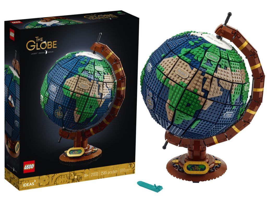 LEGO Ideas 21332 Globus ab 1. Februar 2022 verfügbar - Brickzeit
