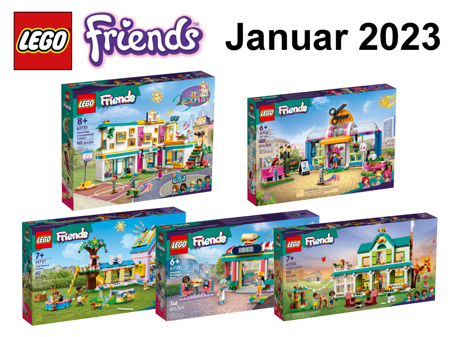 LEGO Friends Neuheiten Januar 2023 - Brickzeit