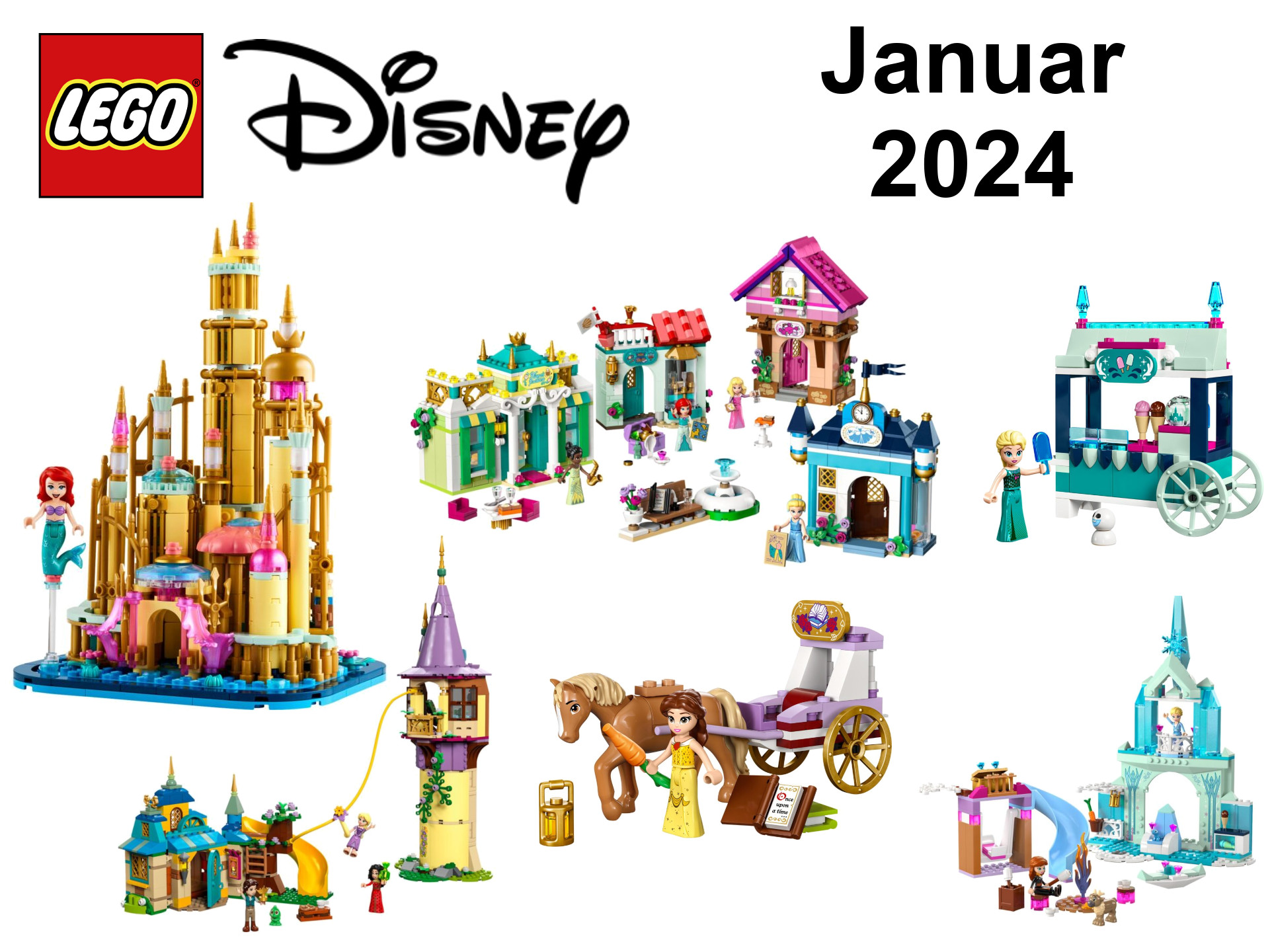 LEGO Disney Neuheiten Januar 2024 - Brickzeit
