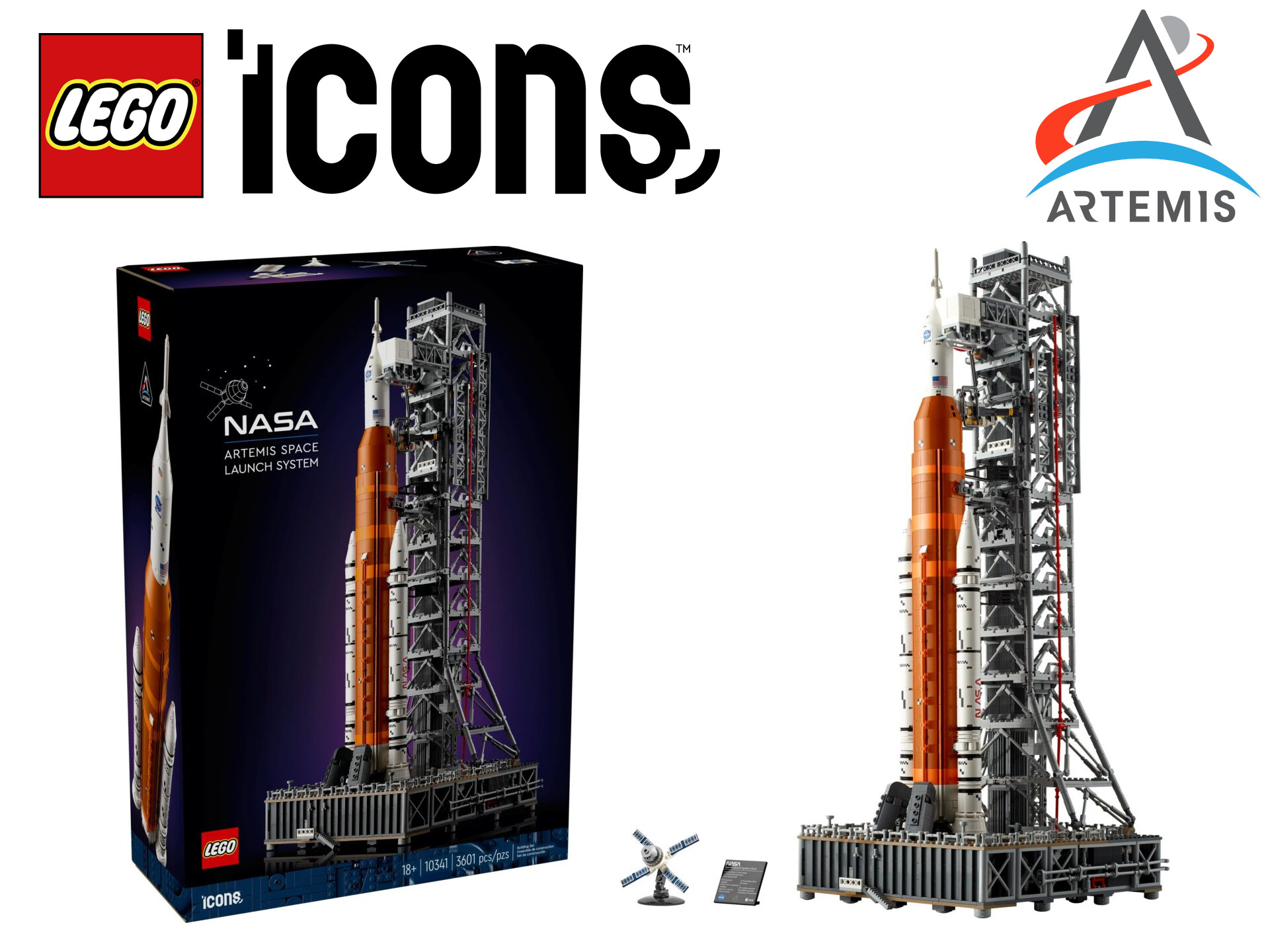 LEGO Icons 10341 NASA Artemis Startrampe ab 15.05.2024 im Vorverkauf ...