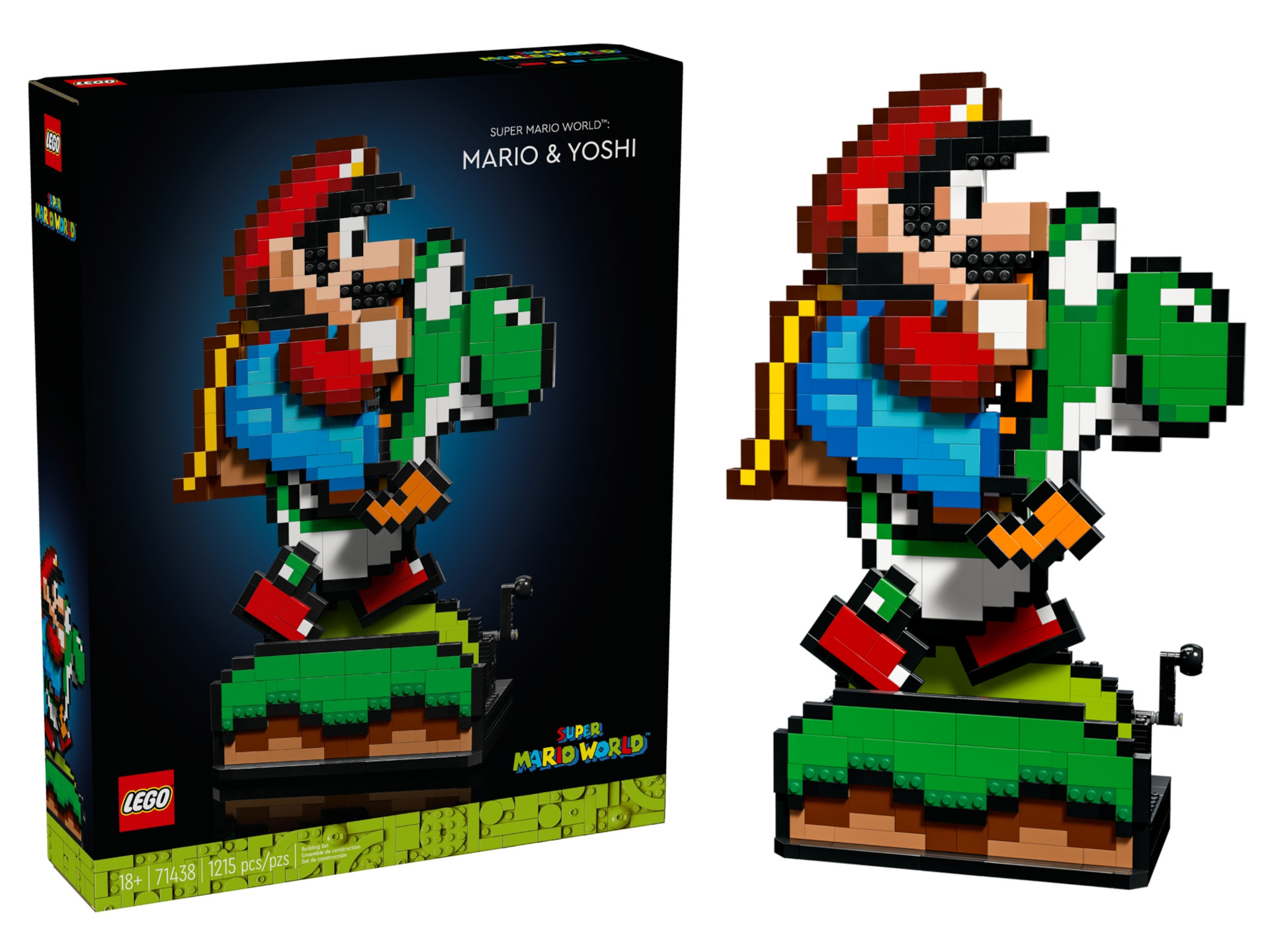 LEGO 71438 Super Mario World: Mario & Yoshi ab 1.10.2024 verfügbar ...