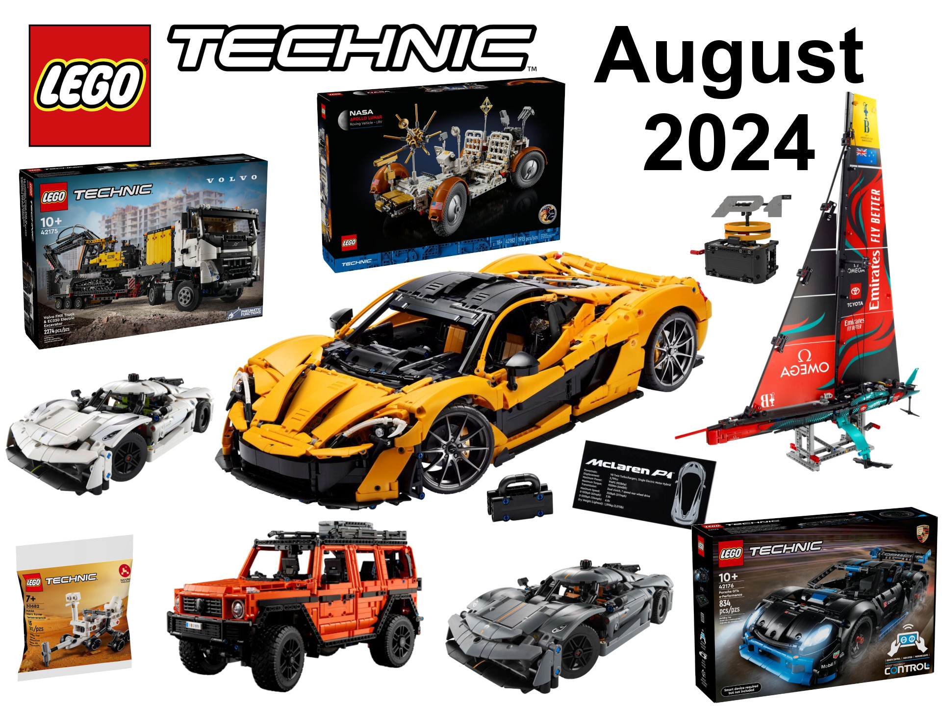 Stilvolle Lego Technic Neuheiten 2024 Fotos