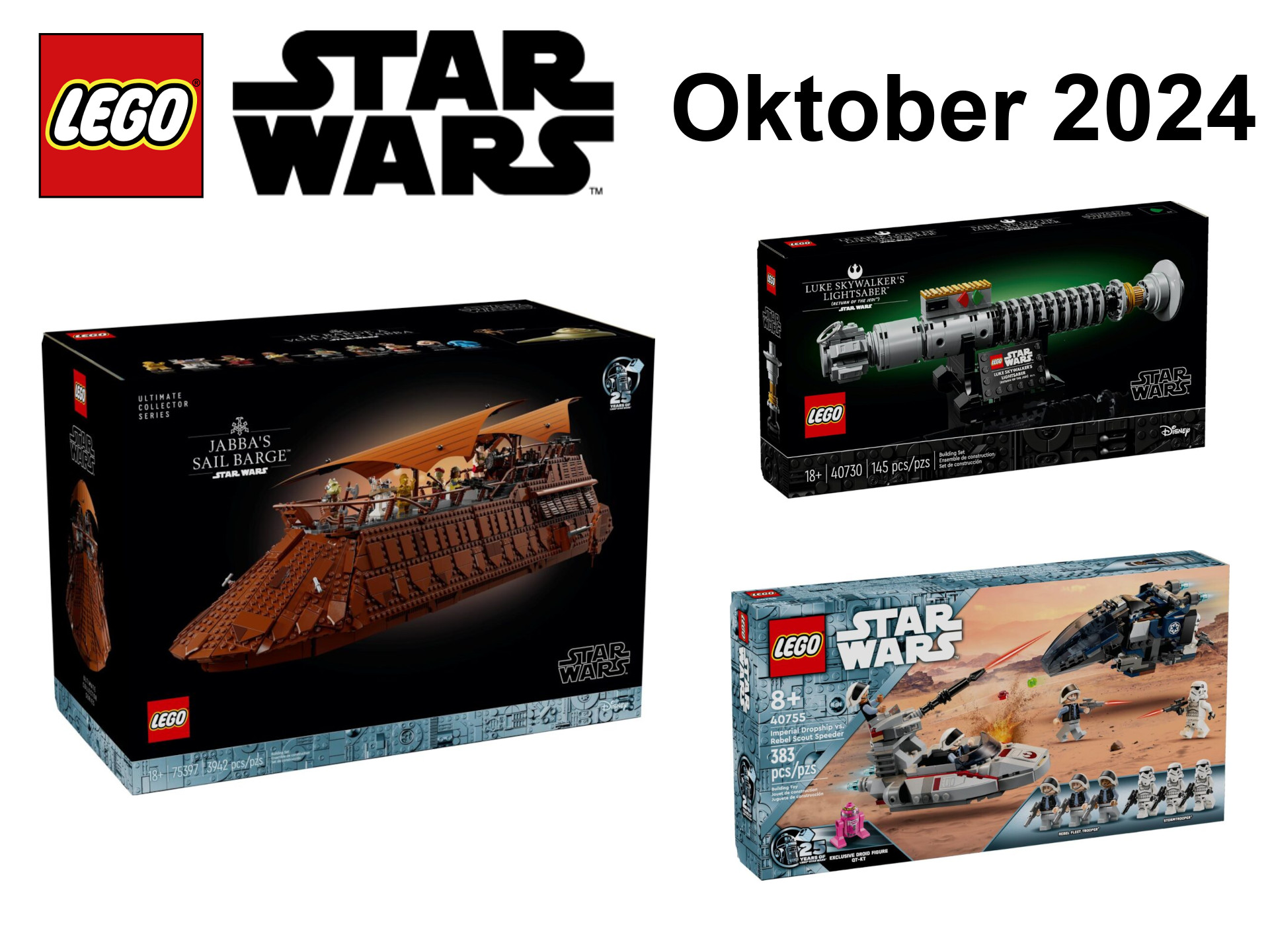 LEGO Star Wars Neuheiten Oktober 2024 - Brickzeit