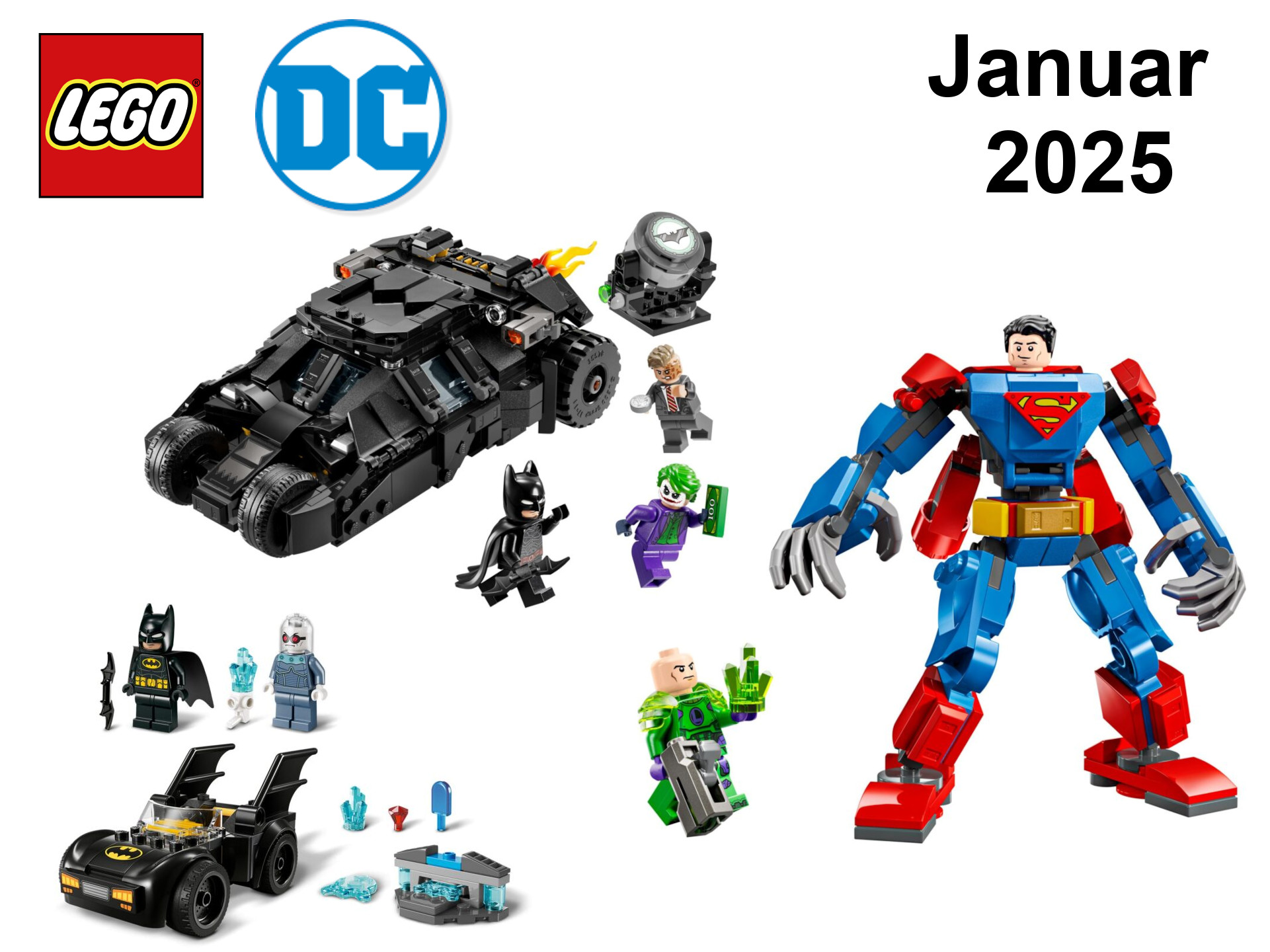 LEGO DC Neuheiten Januar 2025 - Brickzeit